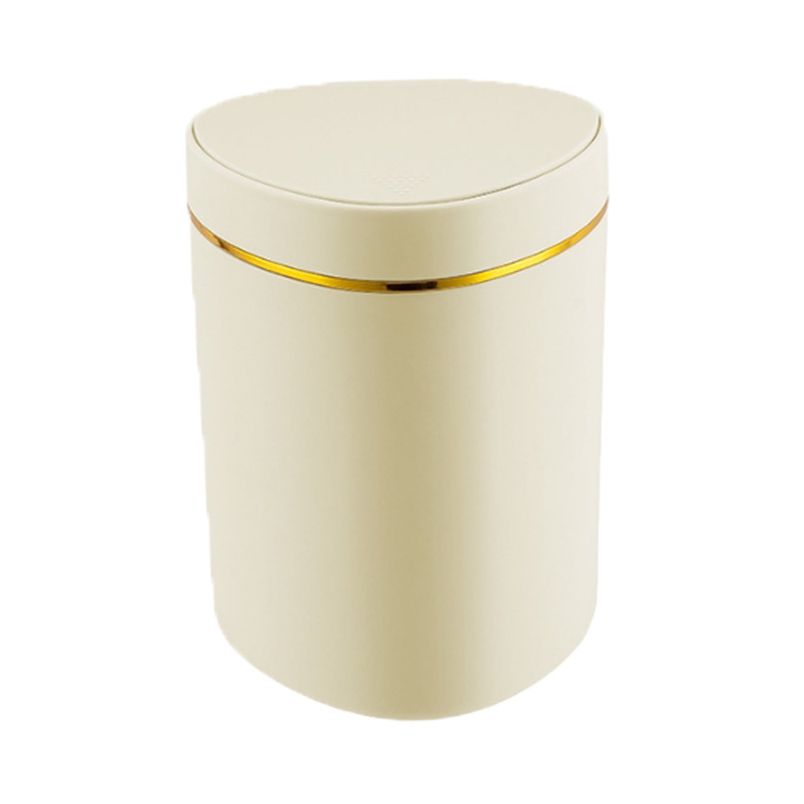 NSESSHome Push-type Desktop Trash Can Mini Trash Can with Lid, Tiny ...