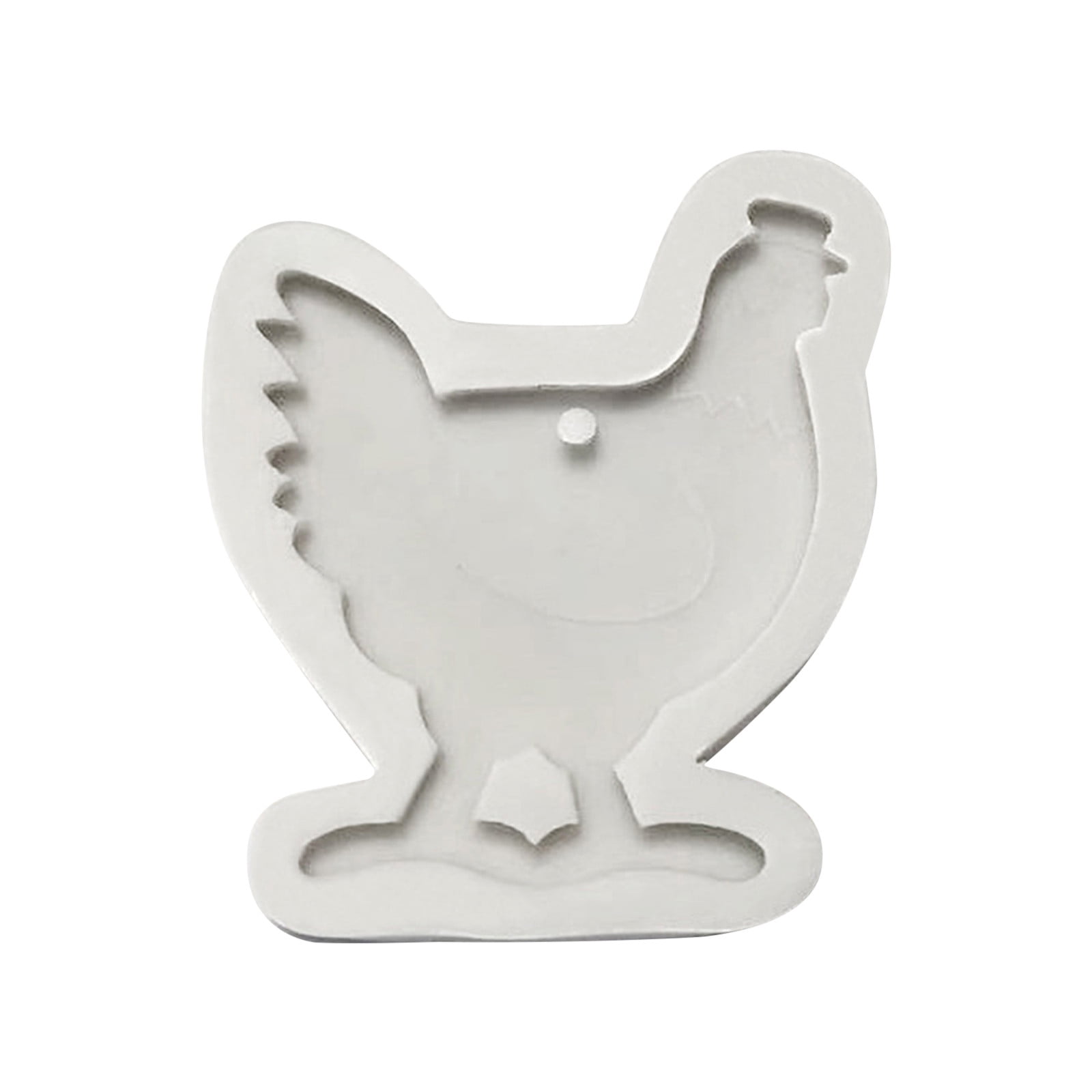 NSESSHome Rooster Hen Silicone Molds, Farm Animal Chicken Fondant Mold ...