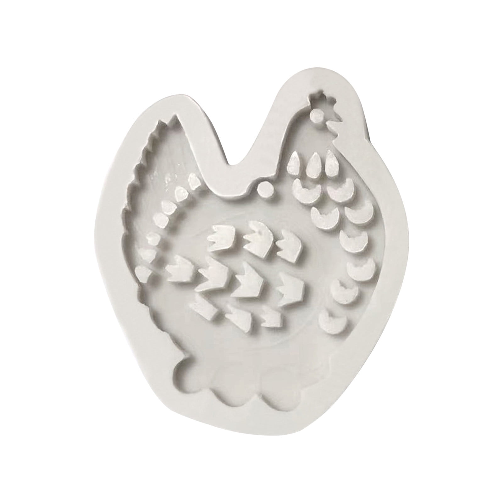 NSESSHome Rooster Hen Silicone Molds, Farm Animal Chicken Fondant Mold ...