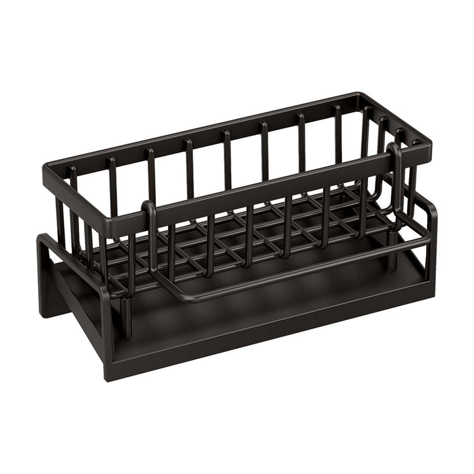 NSESSHome Sponge Holder for Kitchen Sink Organizer, Auto Draining Tray ...