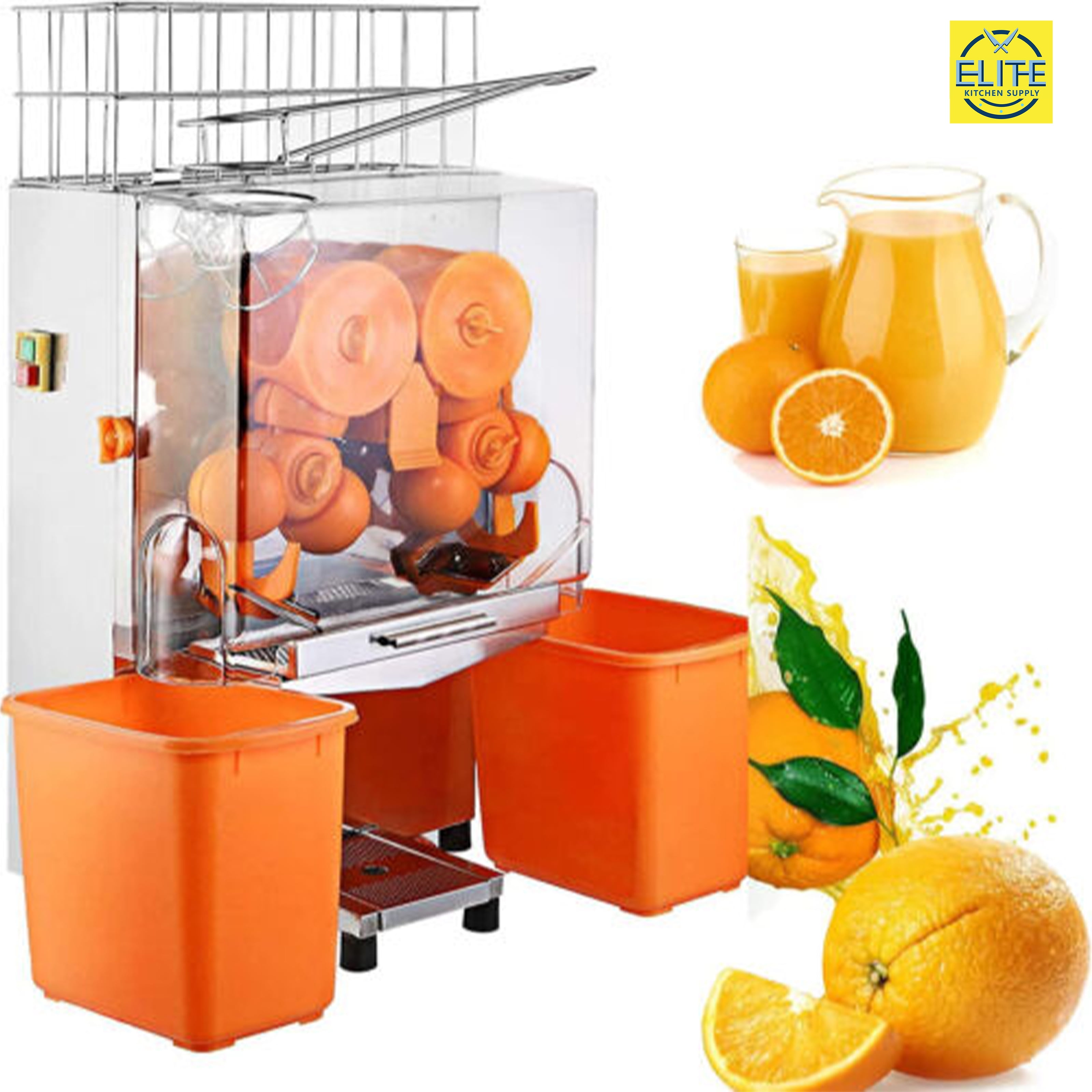NSF 110V Commercial Orange Juicer Squeezer, Automatic Extractor, Orange ...