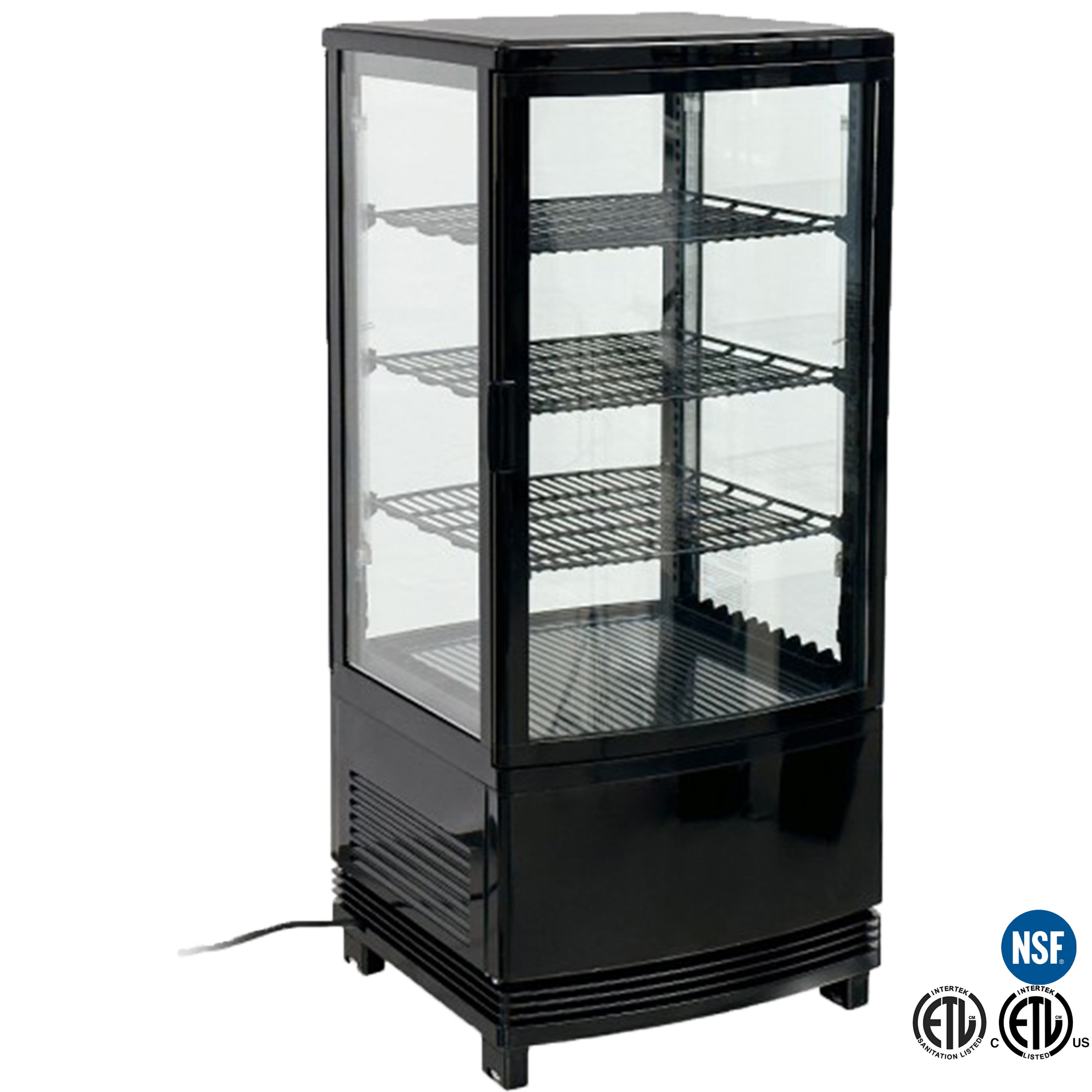 NSF 17 in. Merchandiser Refrigerator Cooler Countertop Display 3 Cu.Ft ...