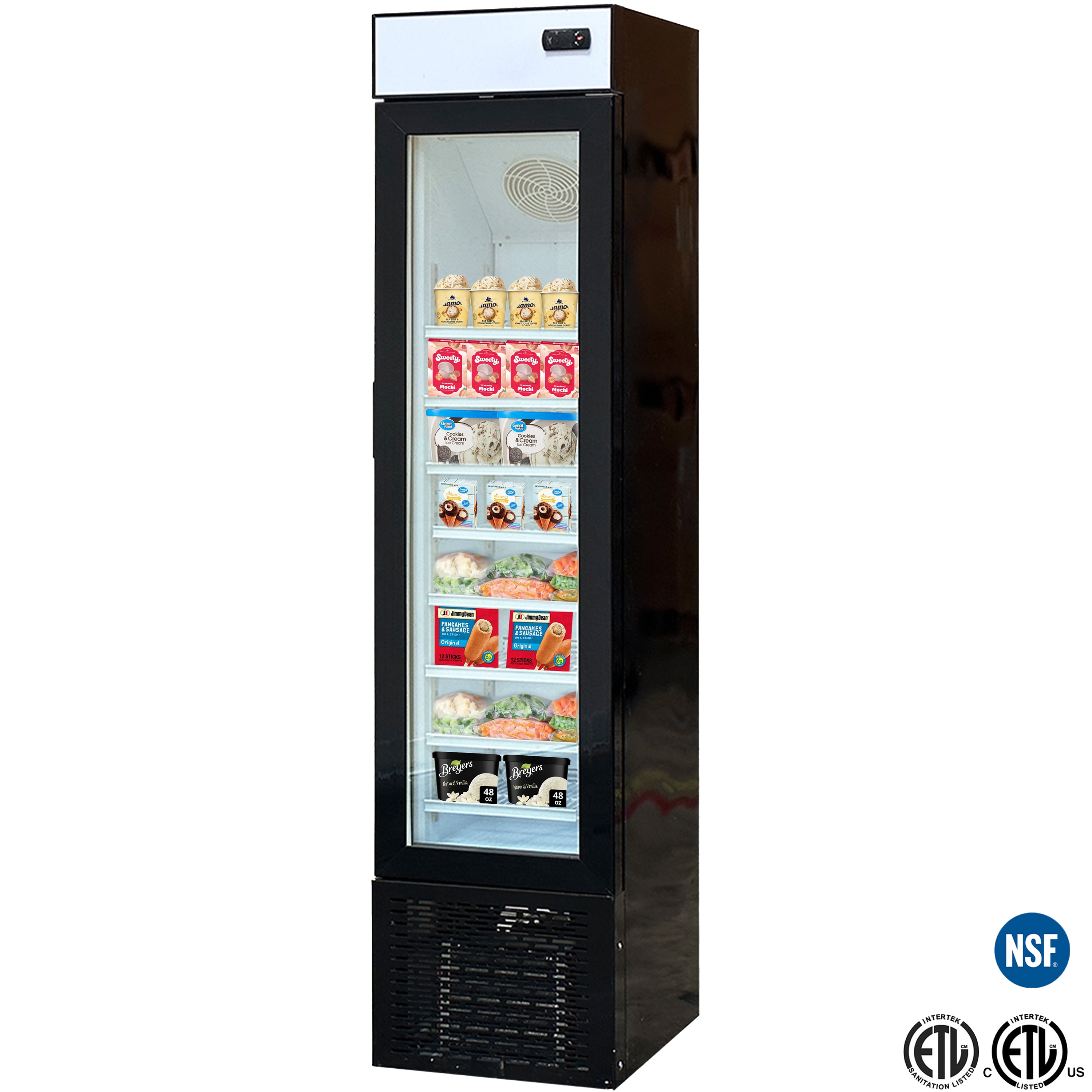 Elite Kitchen Supply 16.6in. Single Glass Door Upright Commercial ...