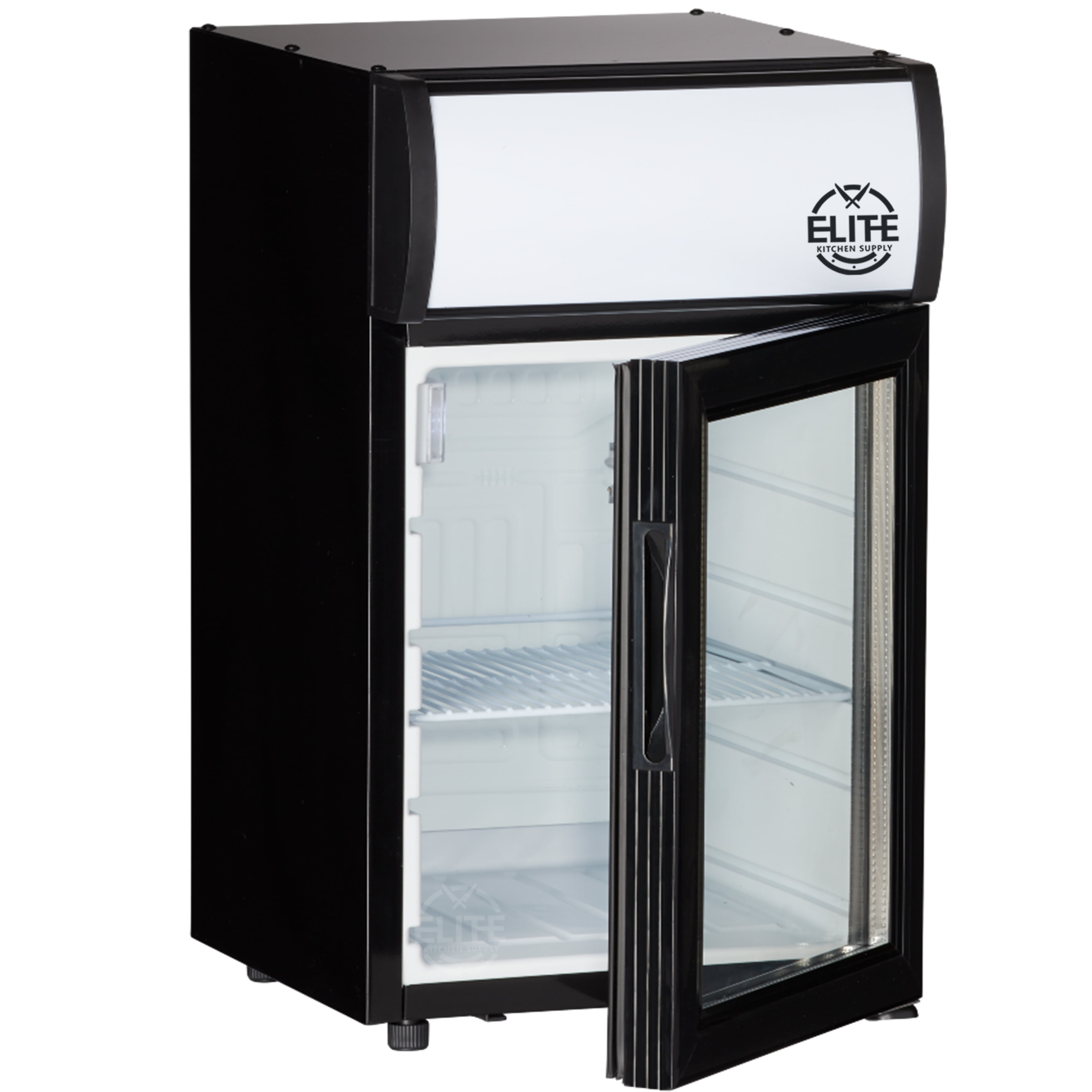 NSF 20in. Glass Door Countertop Display Beverage Cooler, Merchandiser ...