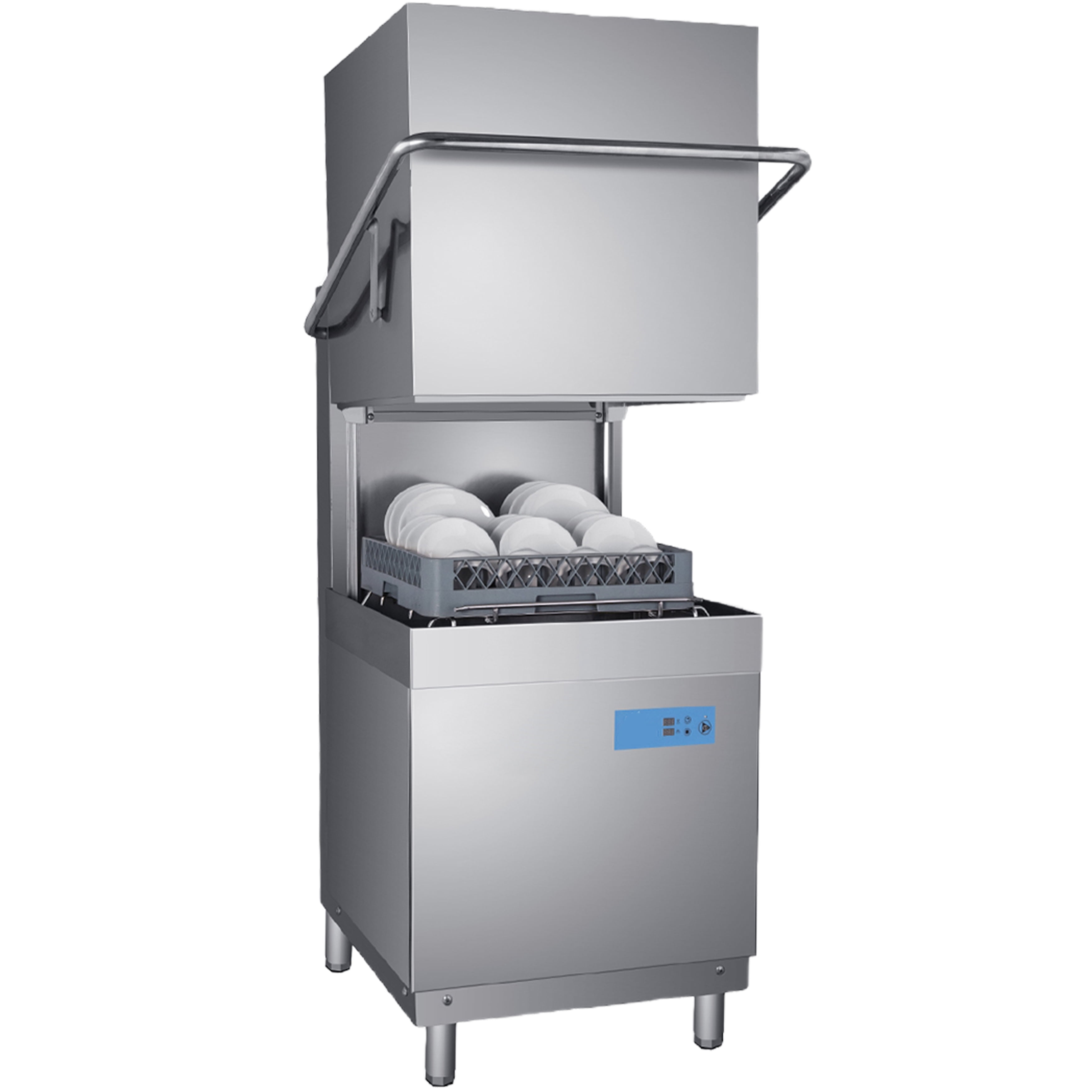 NSF 28 in. Single Rack Door Type Dishwasher, High Temp with Booster ...