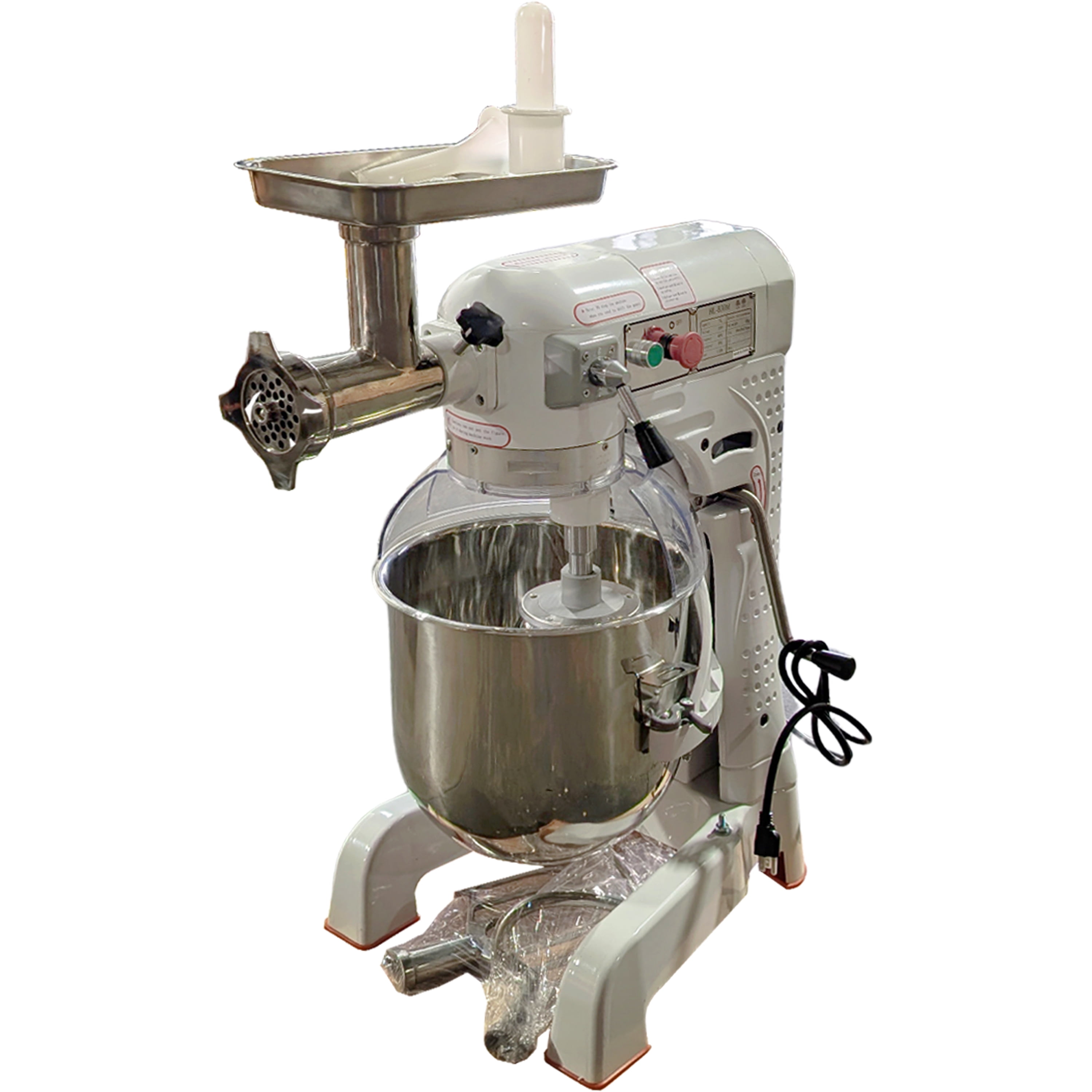 NSF 30 Qt commercial Dough Mixers With Mincer Head, 110V Electric Dough Mixer - Walmart.com