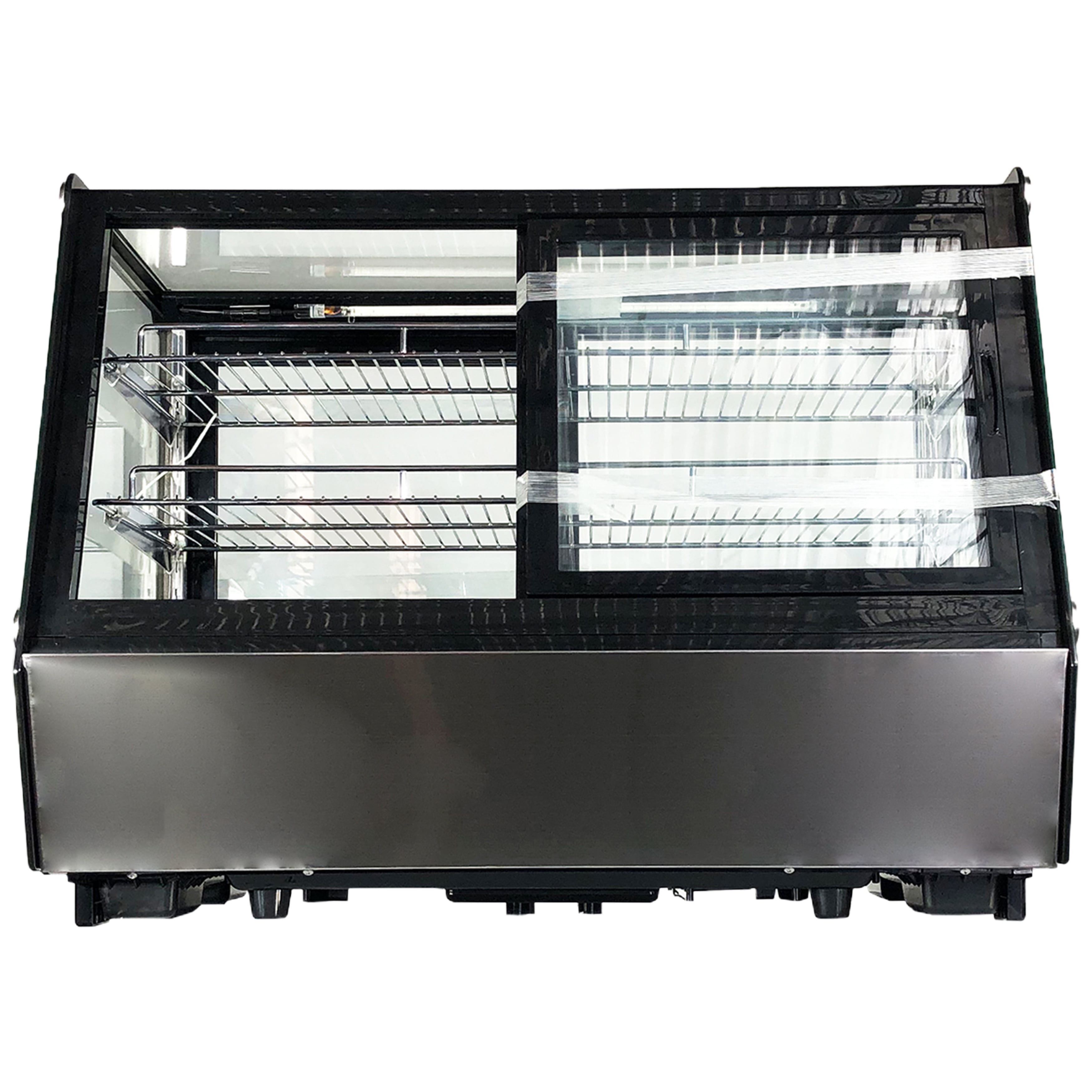 NSF 35 in. Countertop Display Refrigerator Showcase 5.6 Cu.Ft. Cooling Display Case Commercial ...