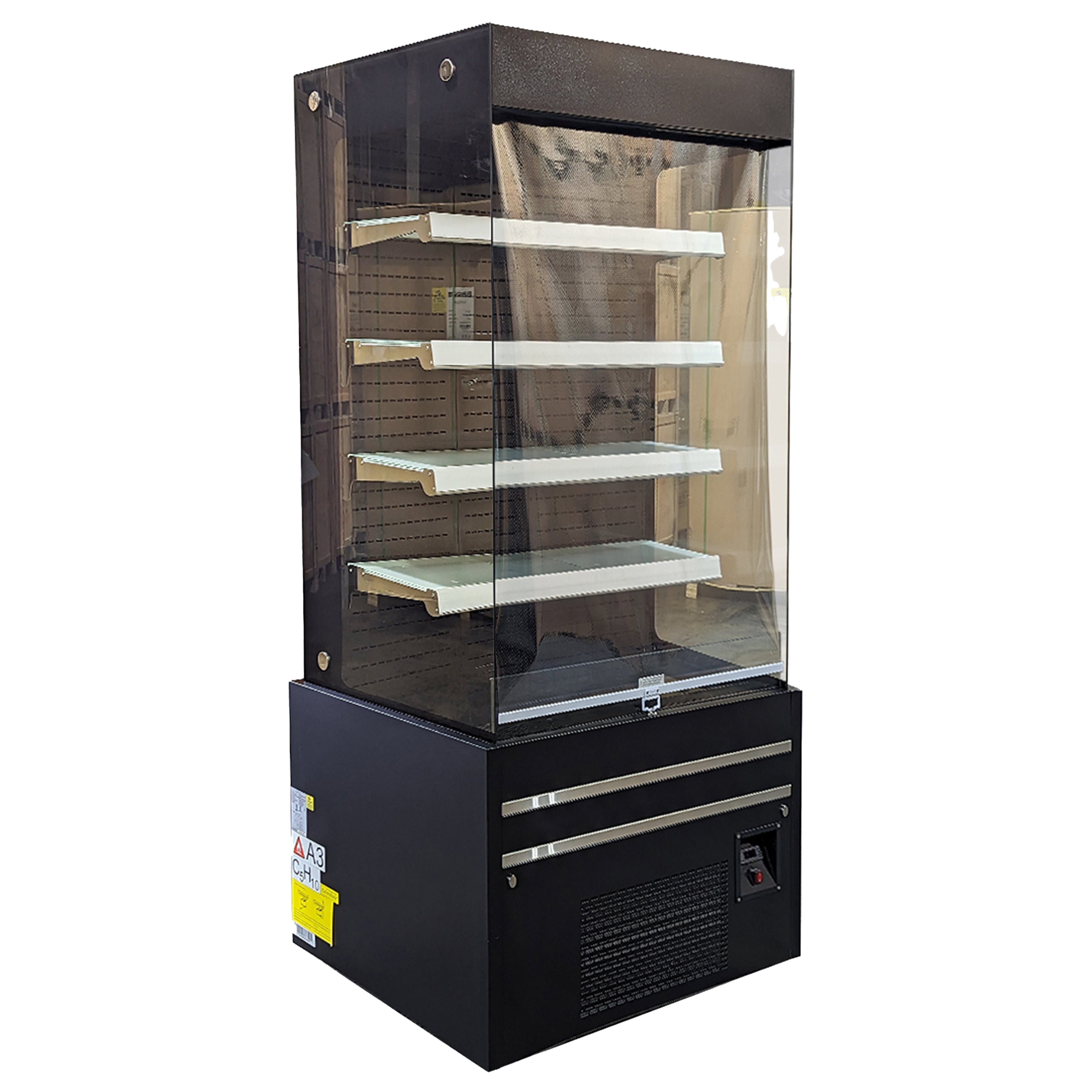 NSF 37 in. Vertical Open Air Display Merchandiser, Commercial ...
