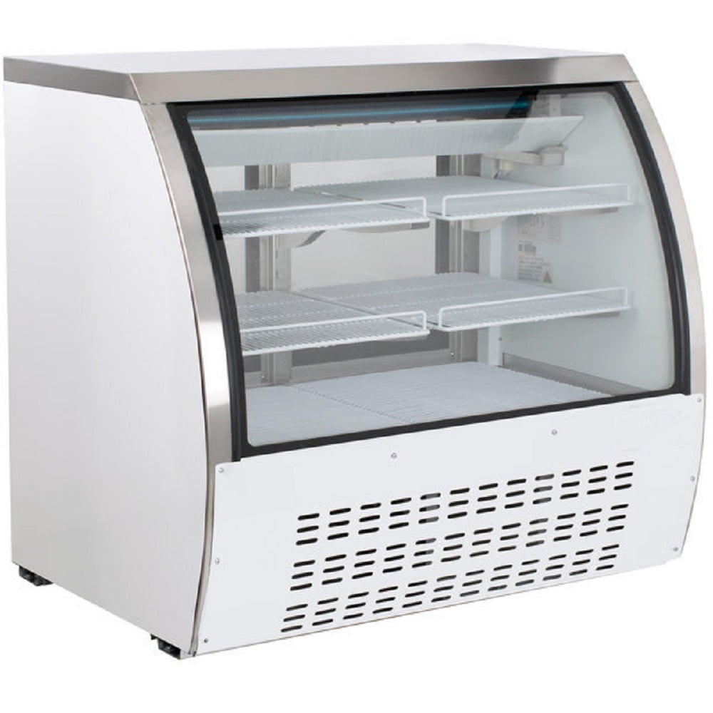 NSF 48 ins Glass Front Deli Fridge with LED Lighting, DC120 - Walmart.com