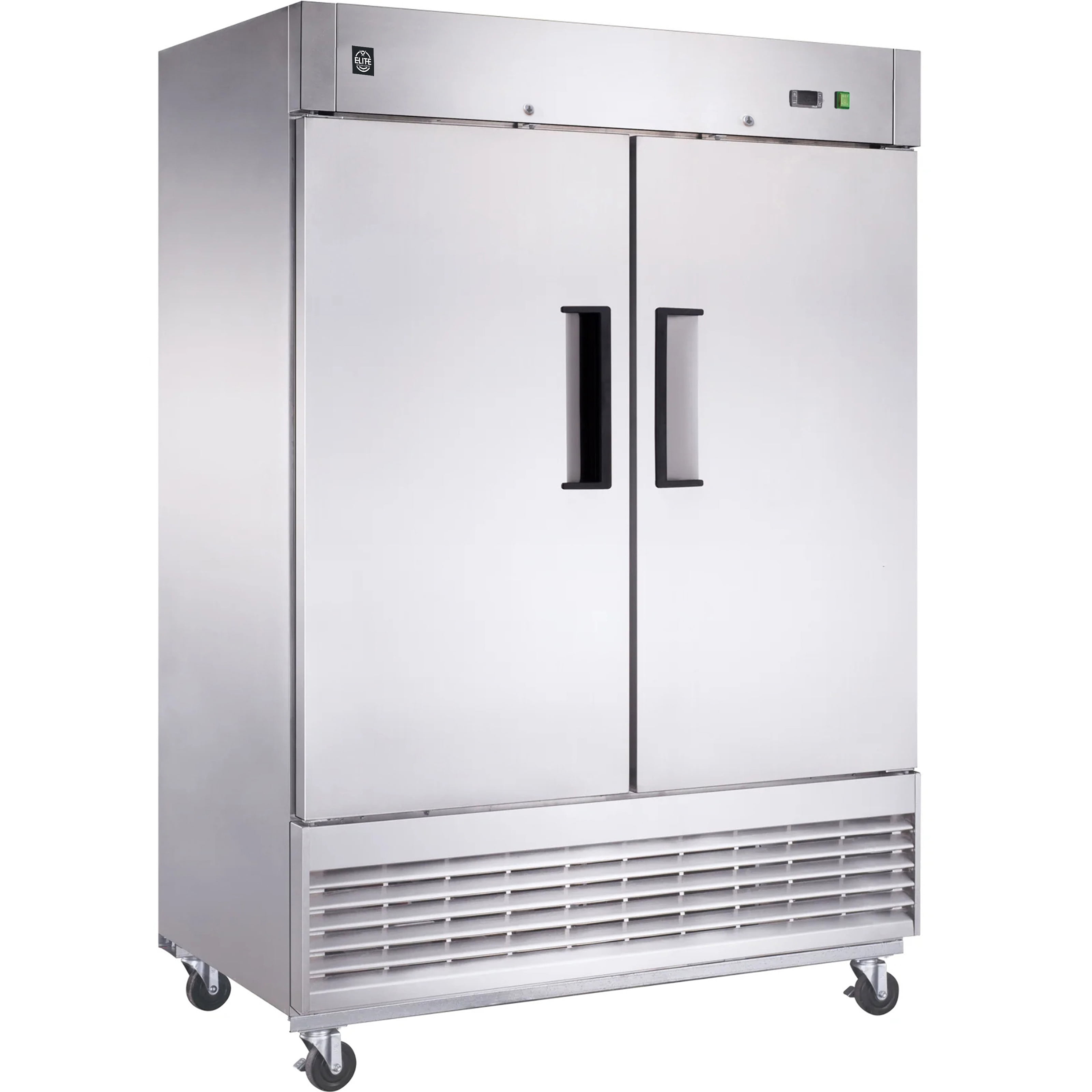 NSF 54 in. Two Door Reach-In Freezer 42 Cu. Ft. Commercial Freezer ...