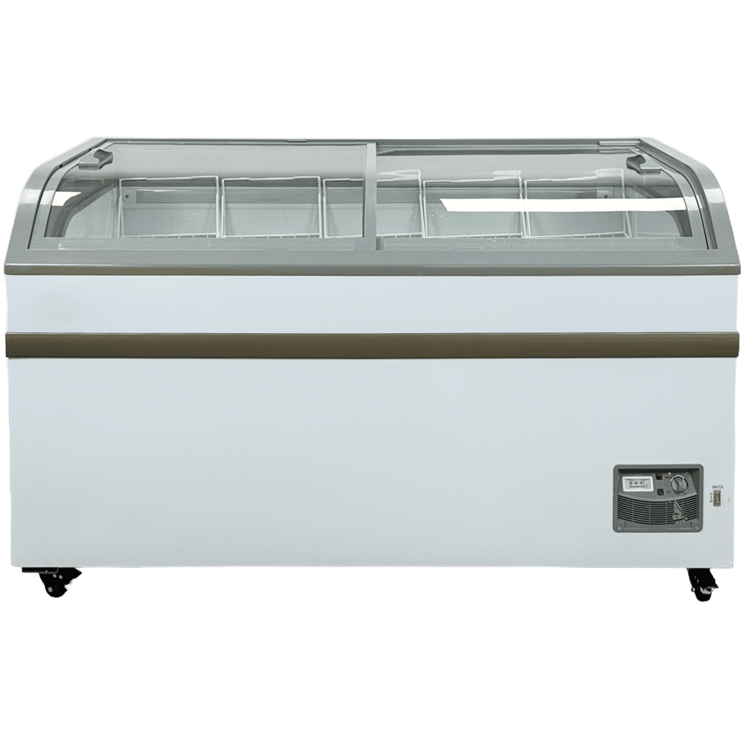 NSF 58in. Supermarket Grocery Freezer 11 Cu.Ft. Commercial Freezer ...