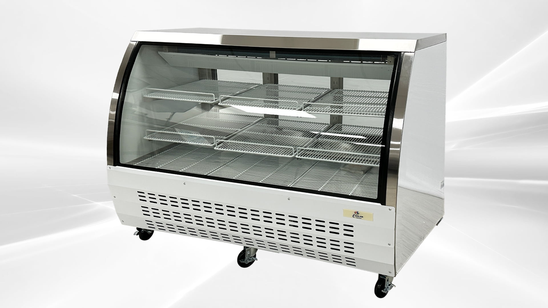 Cooler Depot 64 In. 22 Cu.ft Commercial Deli Refrigerator Cooler Case ...