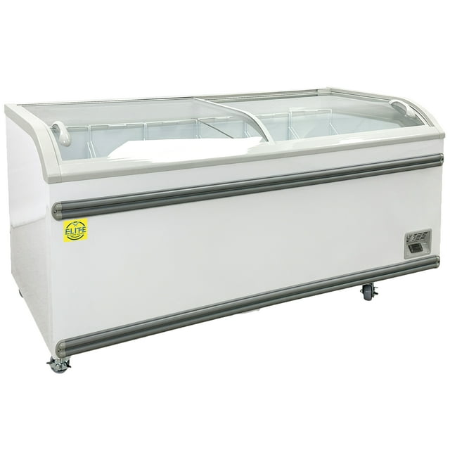 NSF 80 in. Supermarket Grocery Commercial Chest Freezer 17 Cu.Ft ...