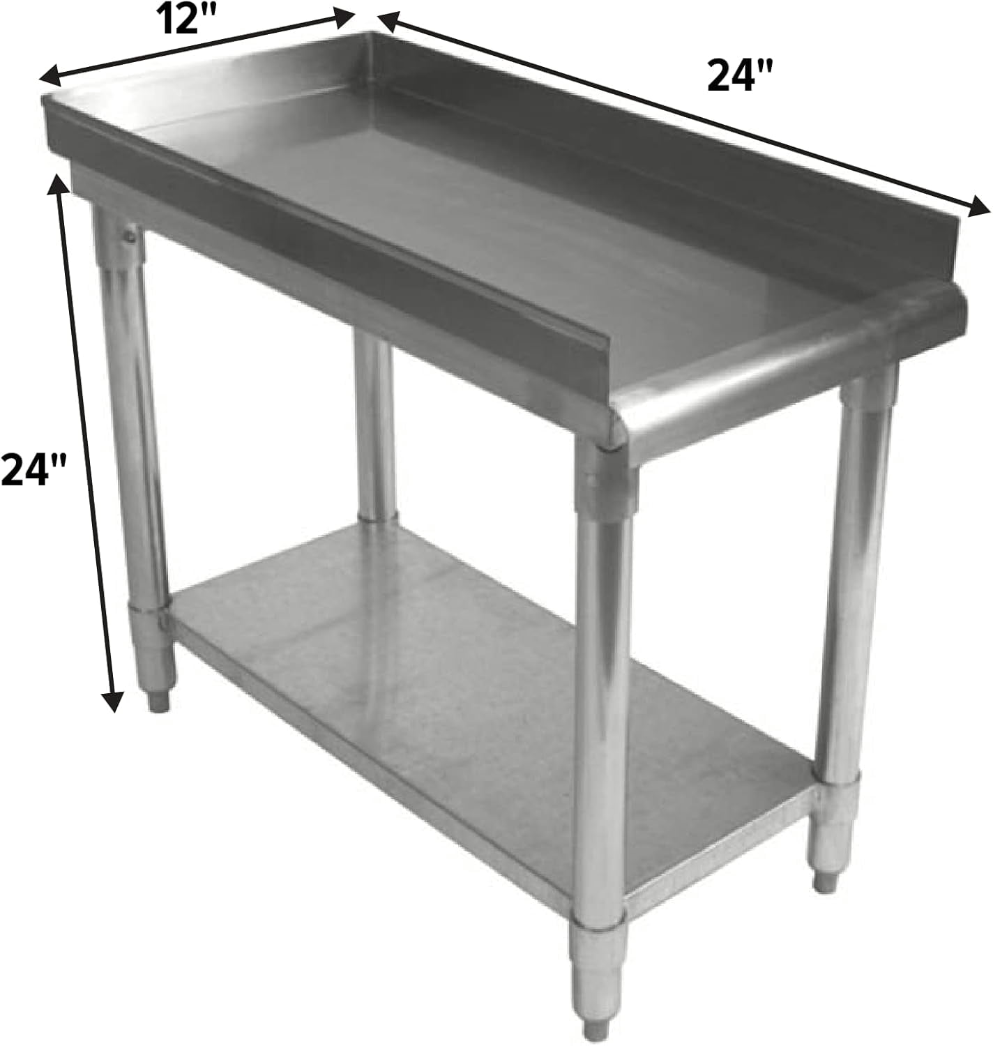 NSF Certified 18 Gauge Heavy Duty Stainless Steel Equipment Grill Stand ...