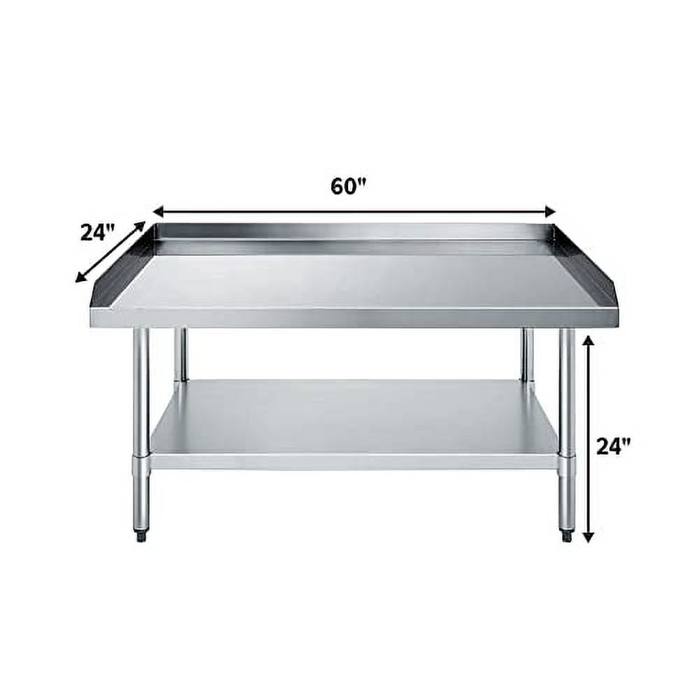NSF Certified 18 Gauge Heavy Duty Stainless Steel Equipment Grill Stand ...