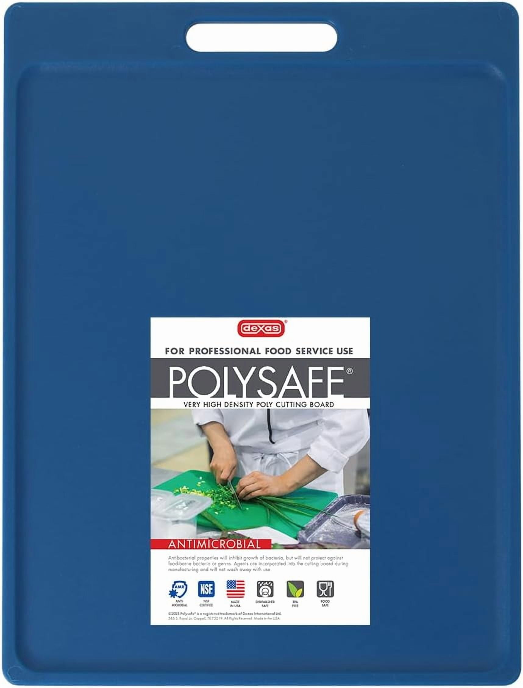 NSF Certified Polysafe Cutting Board with Handle, 11 x 14.5 Inches ...