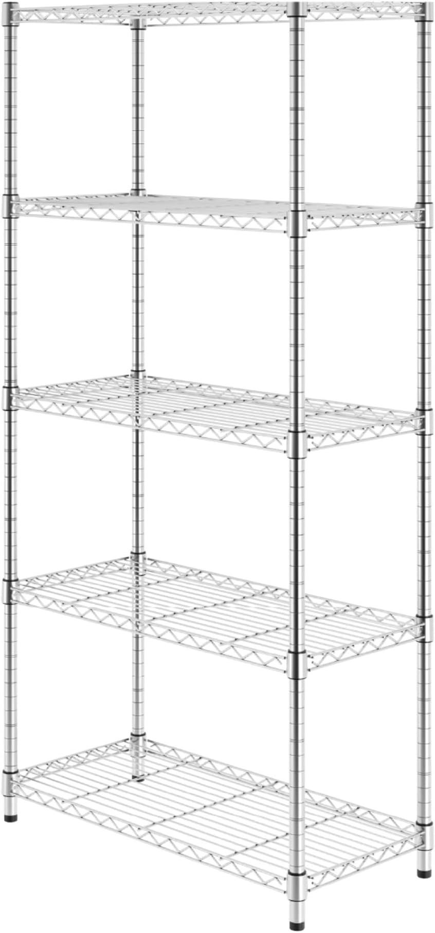 - NSF Certified Storage Shelves, Zinc, Heavy Duty Steel Wire Unit with ...