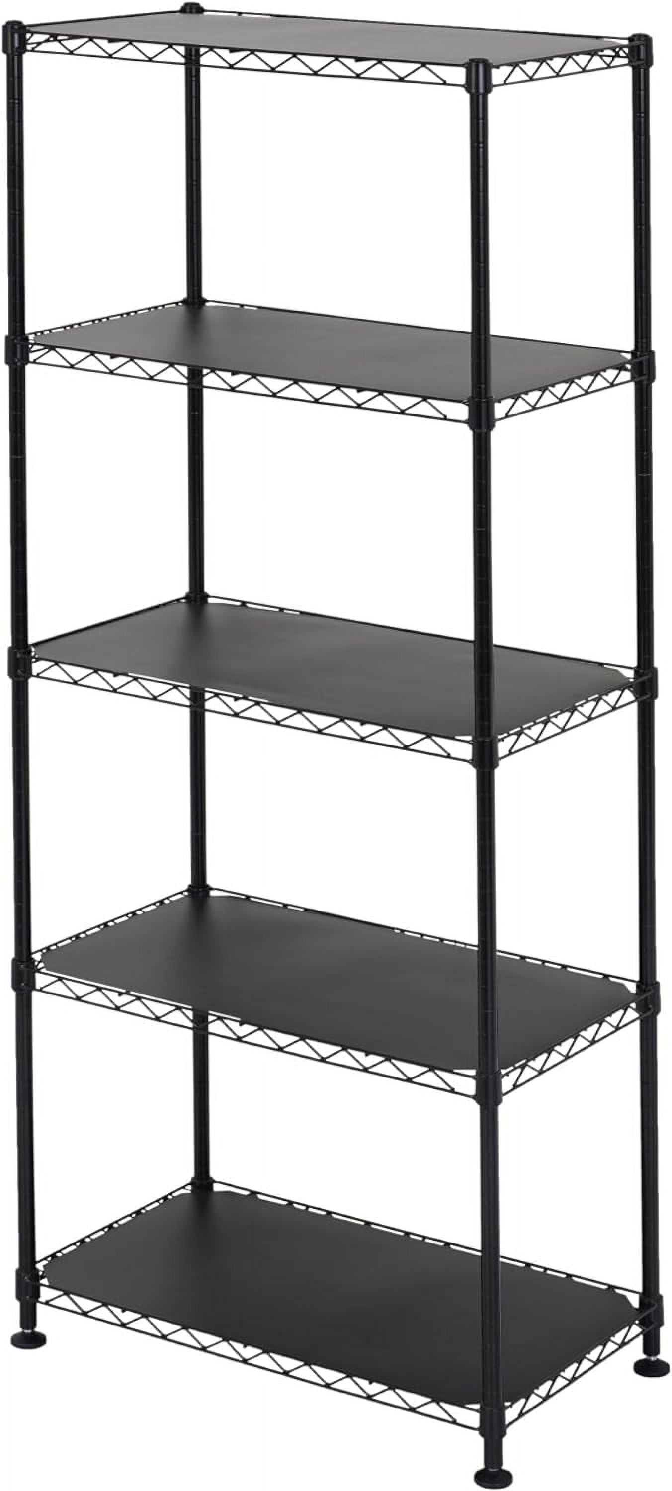 NSF Certified Storage Shelves, Zinc, Heavy Duty Steel Wire Unit with ...