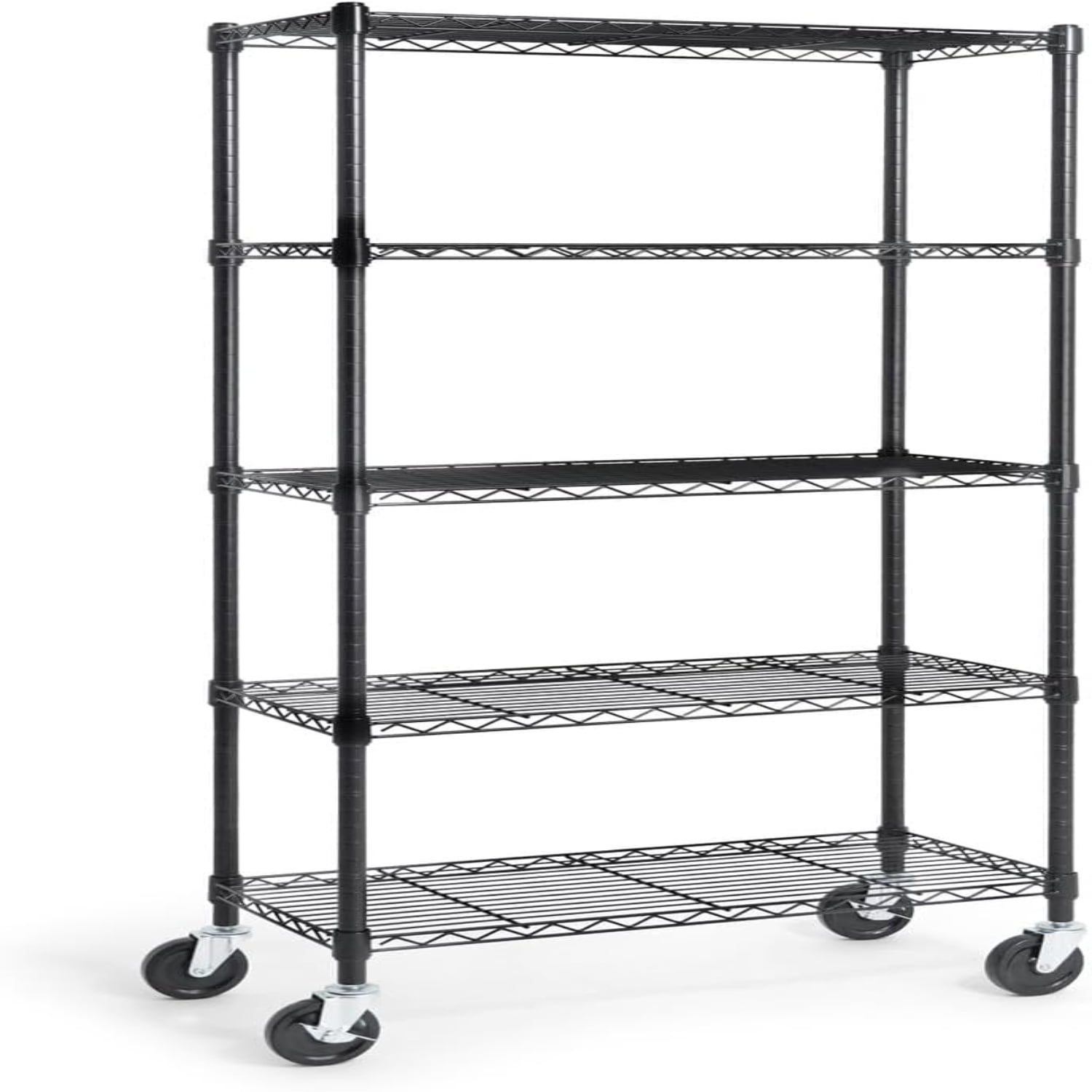 NSF Commercial Grade Heavy Duty Wire Shelving w/Wheels Leveling Feet ...