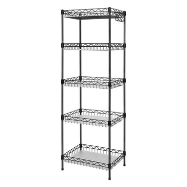 Furinno Turn-N-Tube 4-Tier Freestanding Multipurposes Display Rack ...