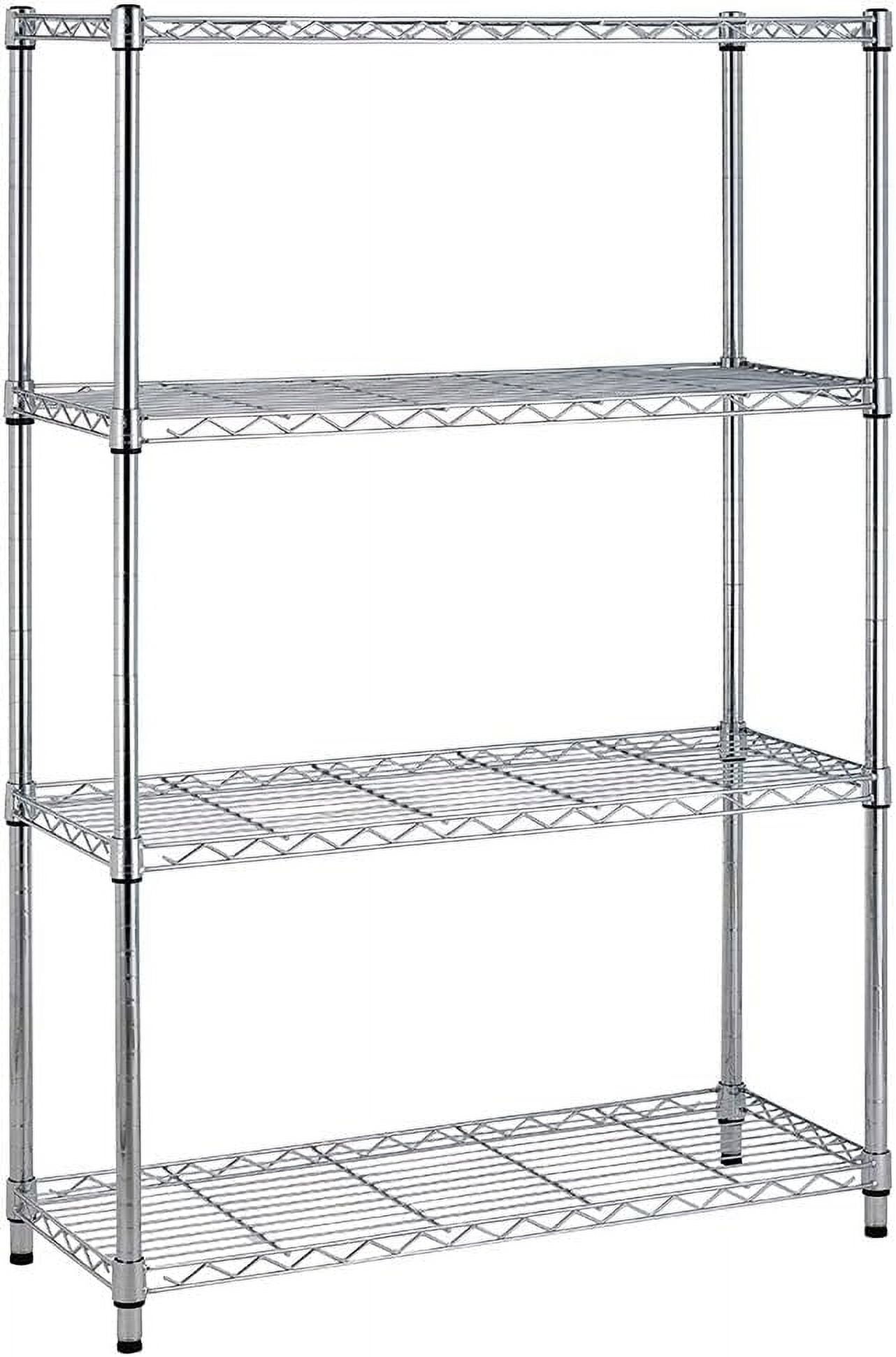 NSF Metal Shelving Unit Large Storage Shelves Heavy Duty Height ...
