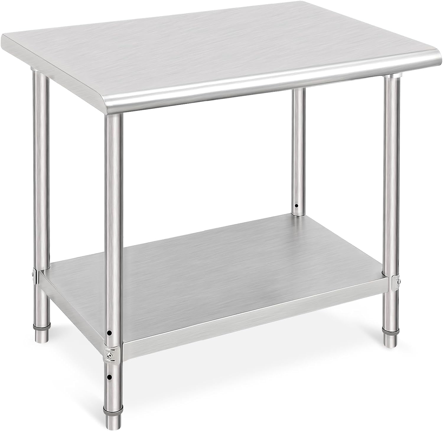 NSF Stainless Steel Work Table, Food Prep Stainless Steel Table ...