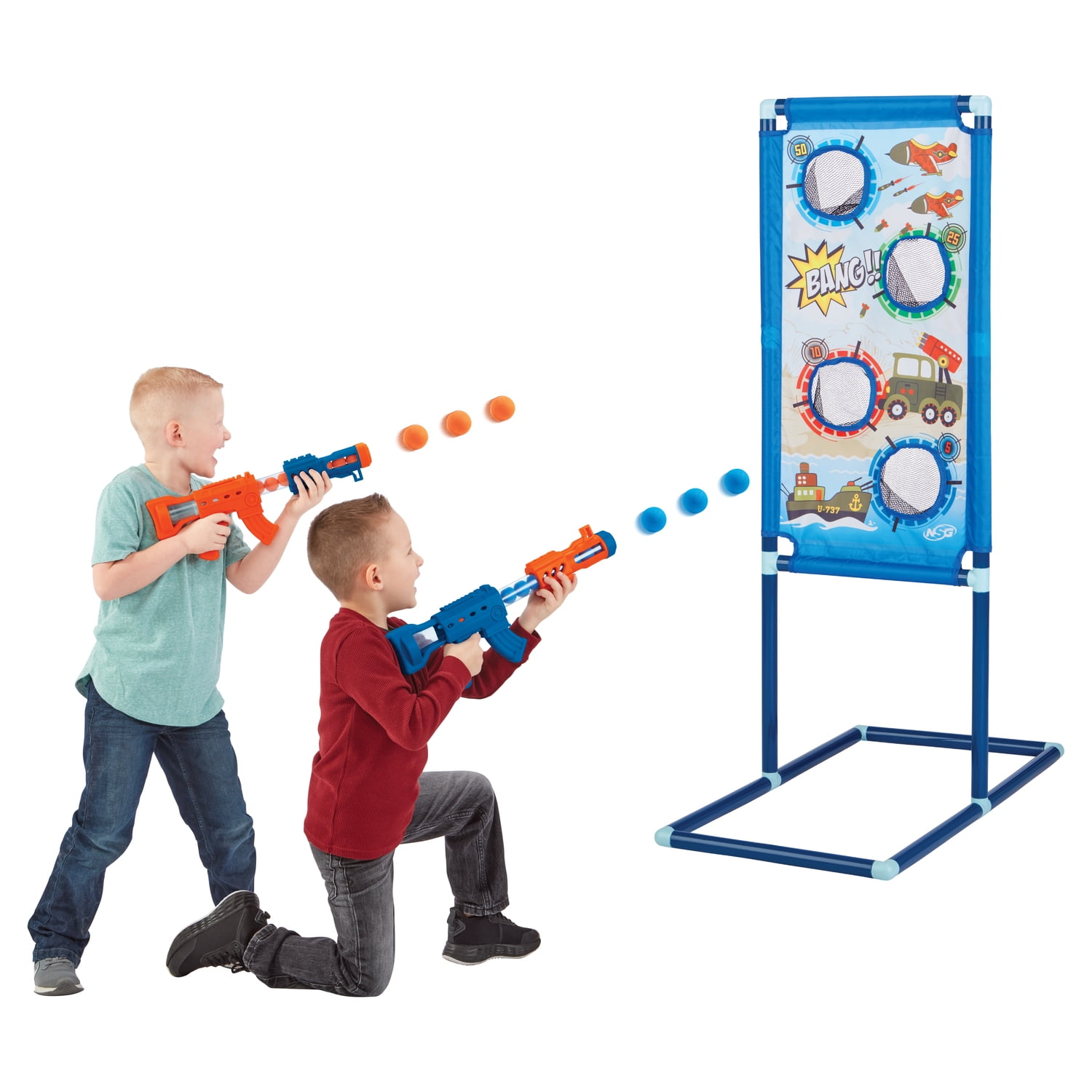Blasters & Foam Play for Preschool Hand-Eye Coordination Skills ...