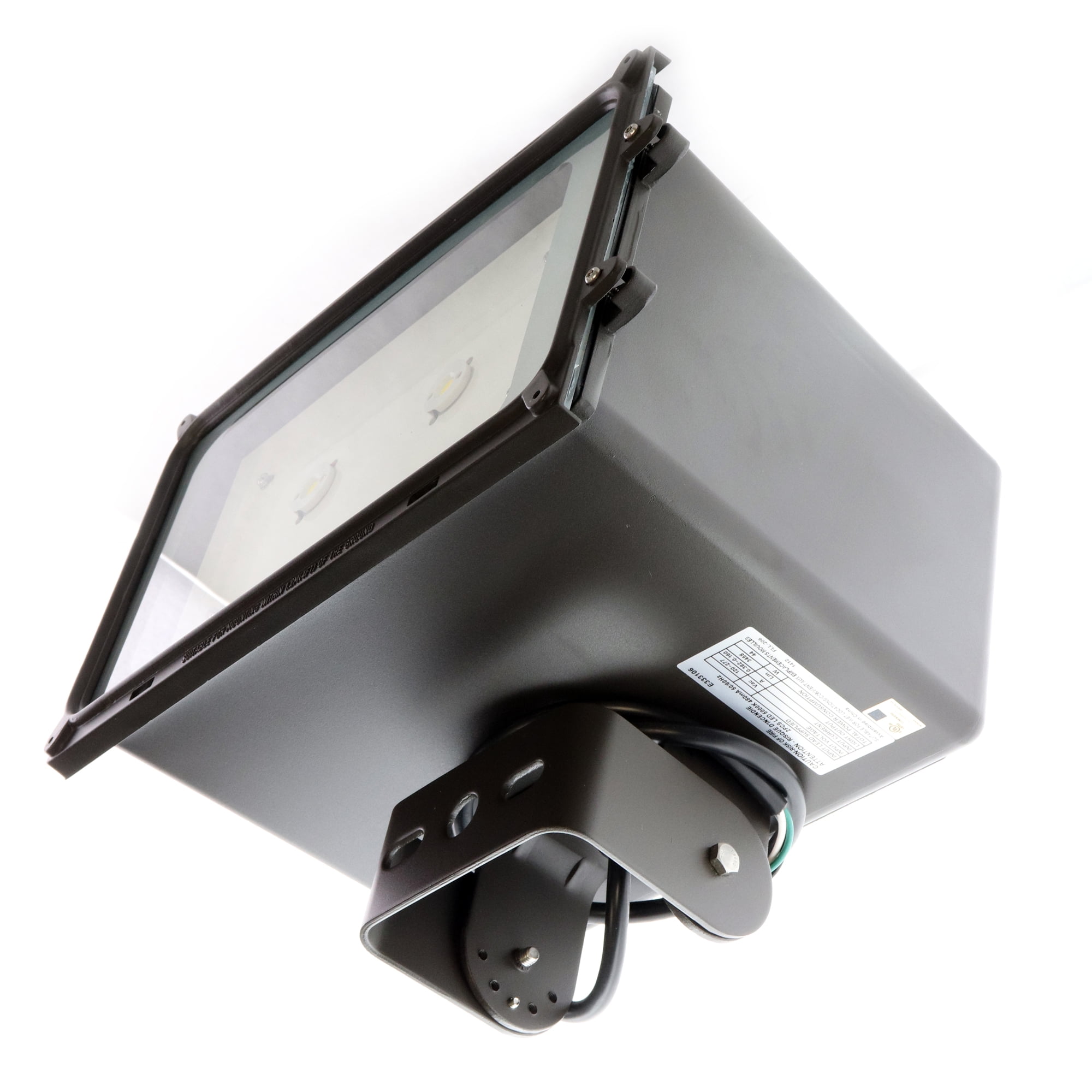 NSI FL40LED Outdoor Large LED Flood Light, 40W, 4700K, 3458-Lumen, 120 ...