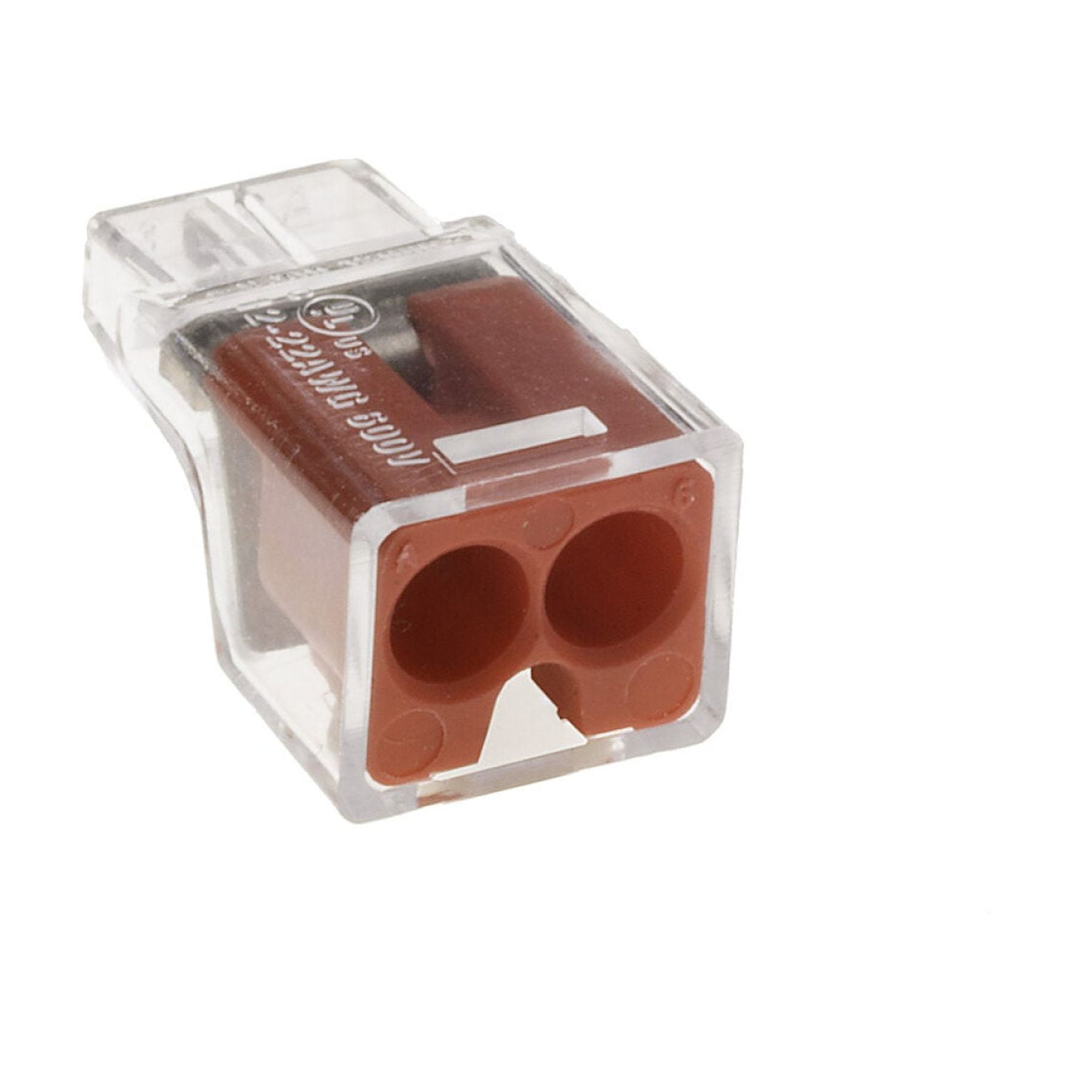 NSI PIWC-2-B Red 2-Wire Push-In Wire Connector, Solid or Stranded, 500 Bag - Walmart.com