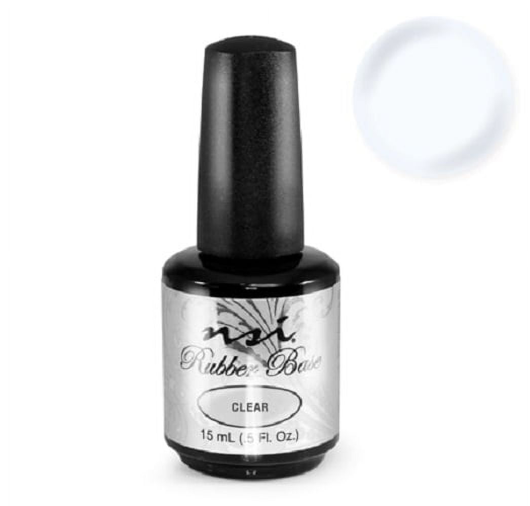 NSI Rubber Base Clear 0.5oz / 15mL - Walmart.com