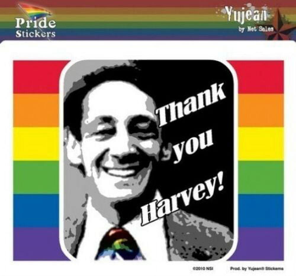 NSI - Thank You Harvey Rainbow - Sticker / Decal - Walmart.com