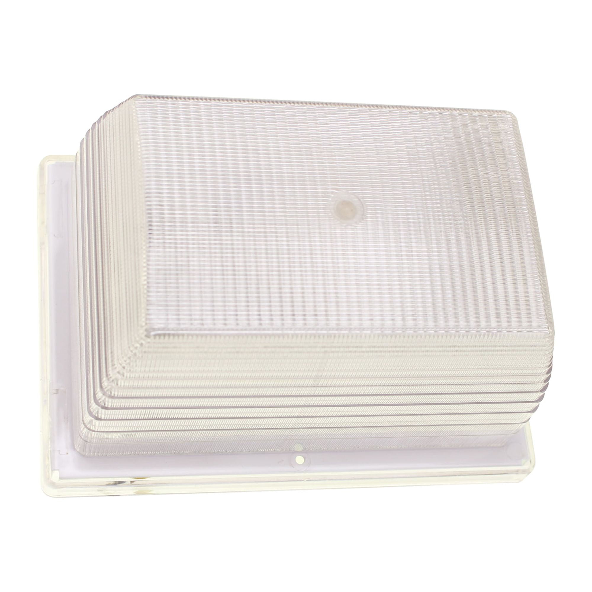 NSI VRM13FL Vandal Resistant Fluorescent Wall Mount Light Fixture, CFL ...