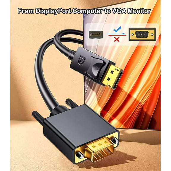 Displayport to VGA Adapters
