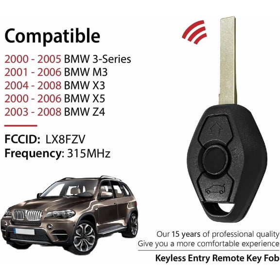 BMW Replacement Key Fobs in Remotes & Key Fobs - Walmart.com