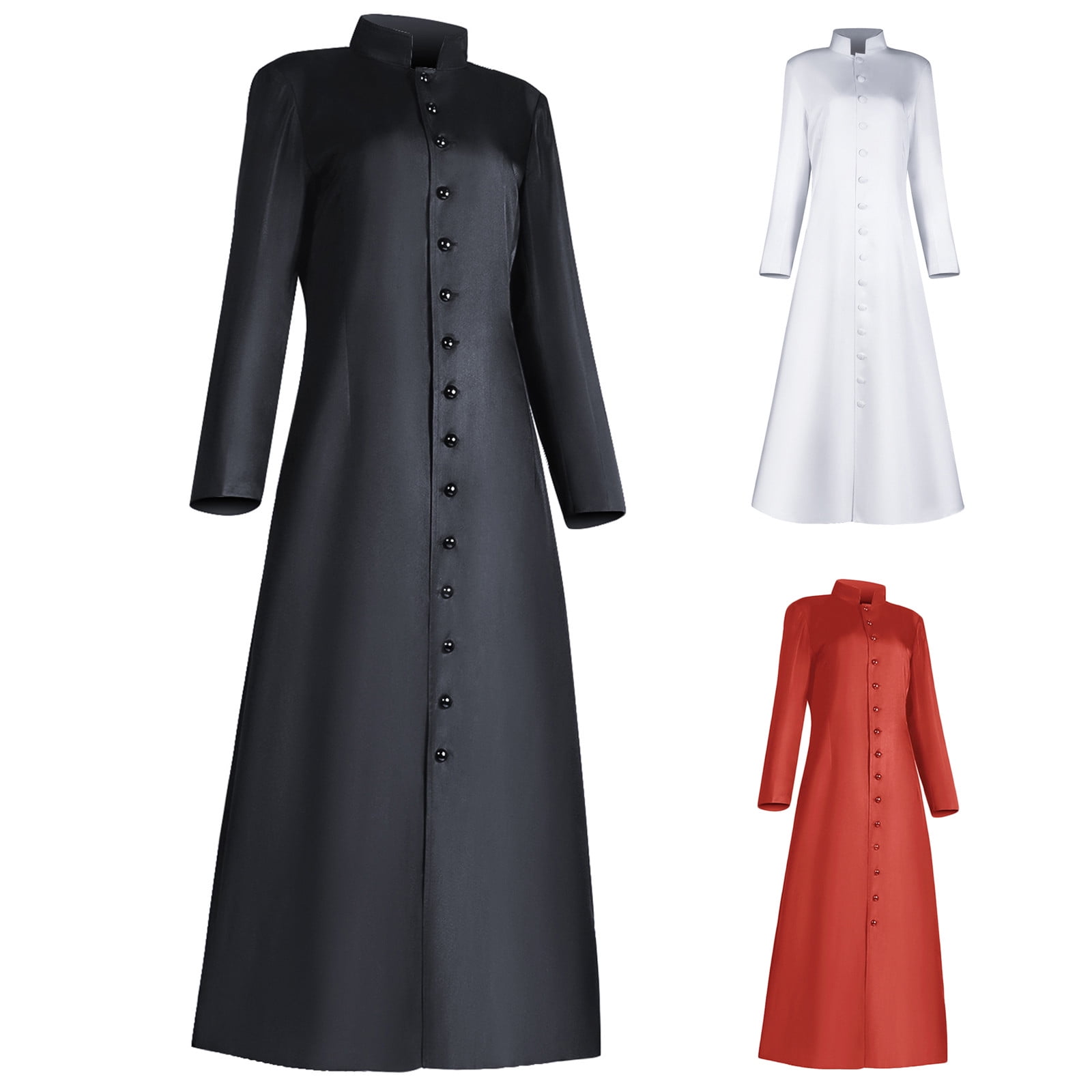 NSLGXD Clergy Robes for Women Medieval Clergy Church Priest Robe Adult ...