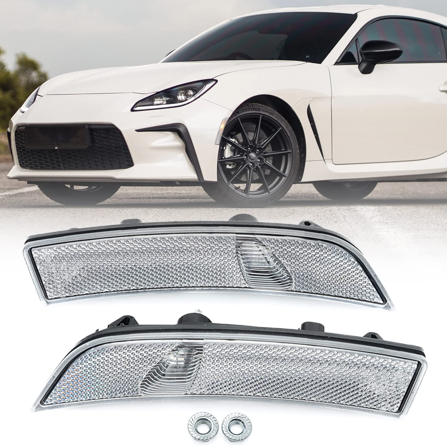 Plug And Play License Plate Bulbs NSLUMO Clear Lens LED License Plate ...