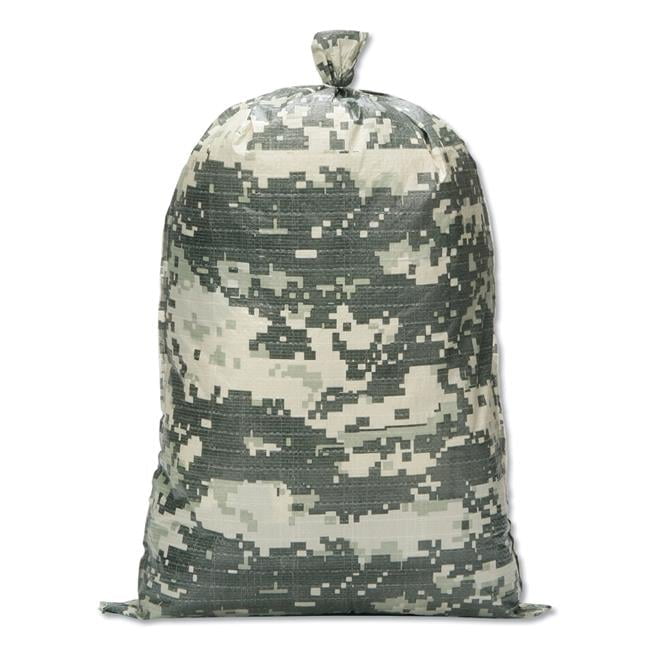NIB - NISH SKILCRAFT Digital Camouflage Sand Bag 100 Sand Bags ...