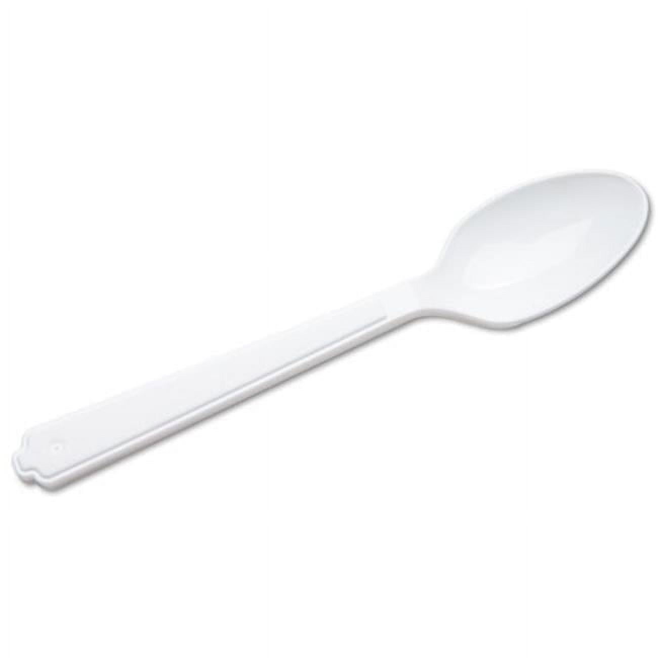 NSN0 Plastic Flatware Type III Teaspoon White - Pack of 100 - Walmart.com