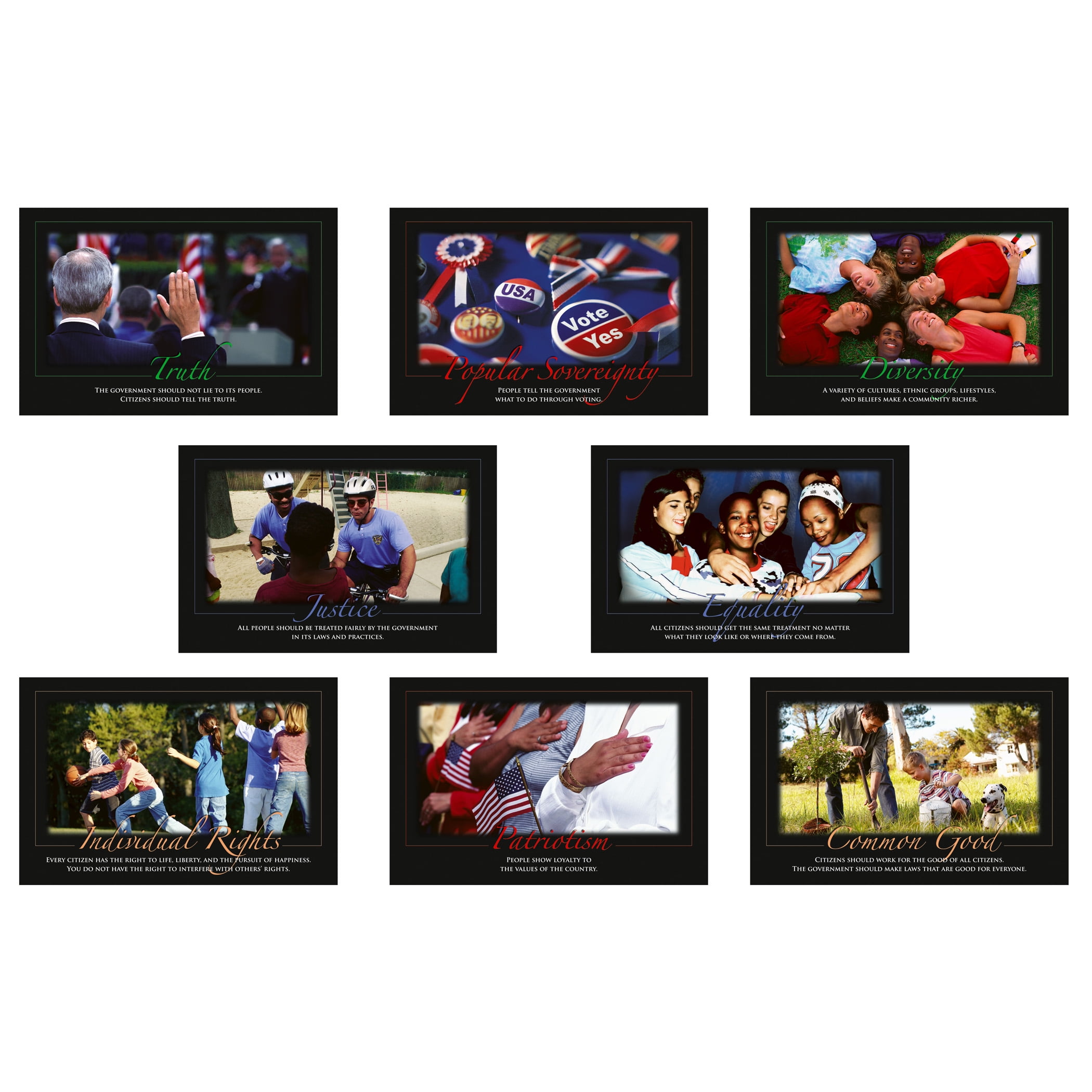 North Star Teacher Resource NST3025 Core Democratic Values Bb Set ...