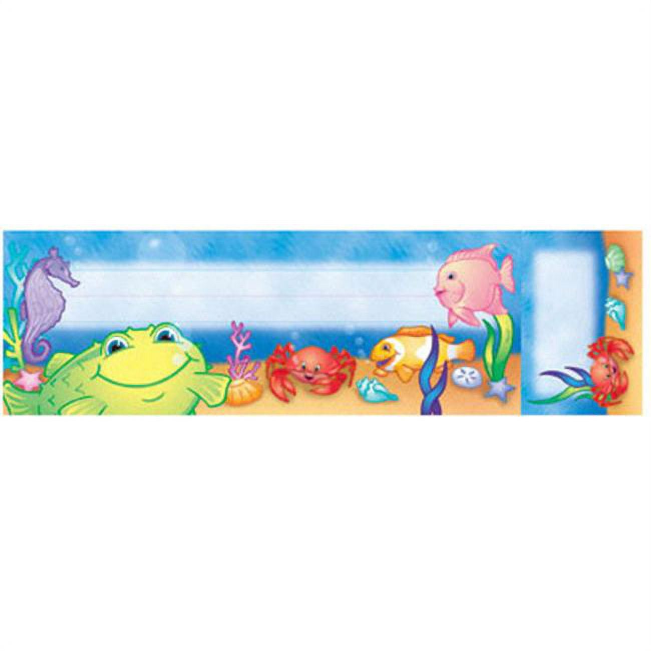 NST5012 - Under the Sea Seat & Cubby Sign, 3" x 2", 36/pkg by North ...