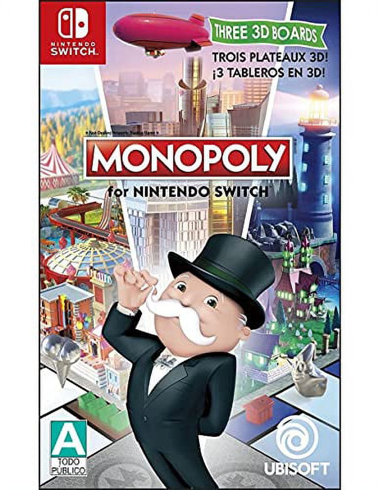 NSW MONOPOLY FOR NINTENDO SWITCH US video game video game Walmart