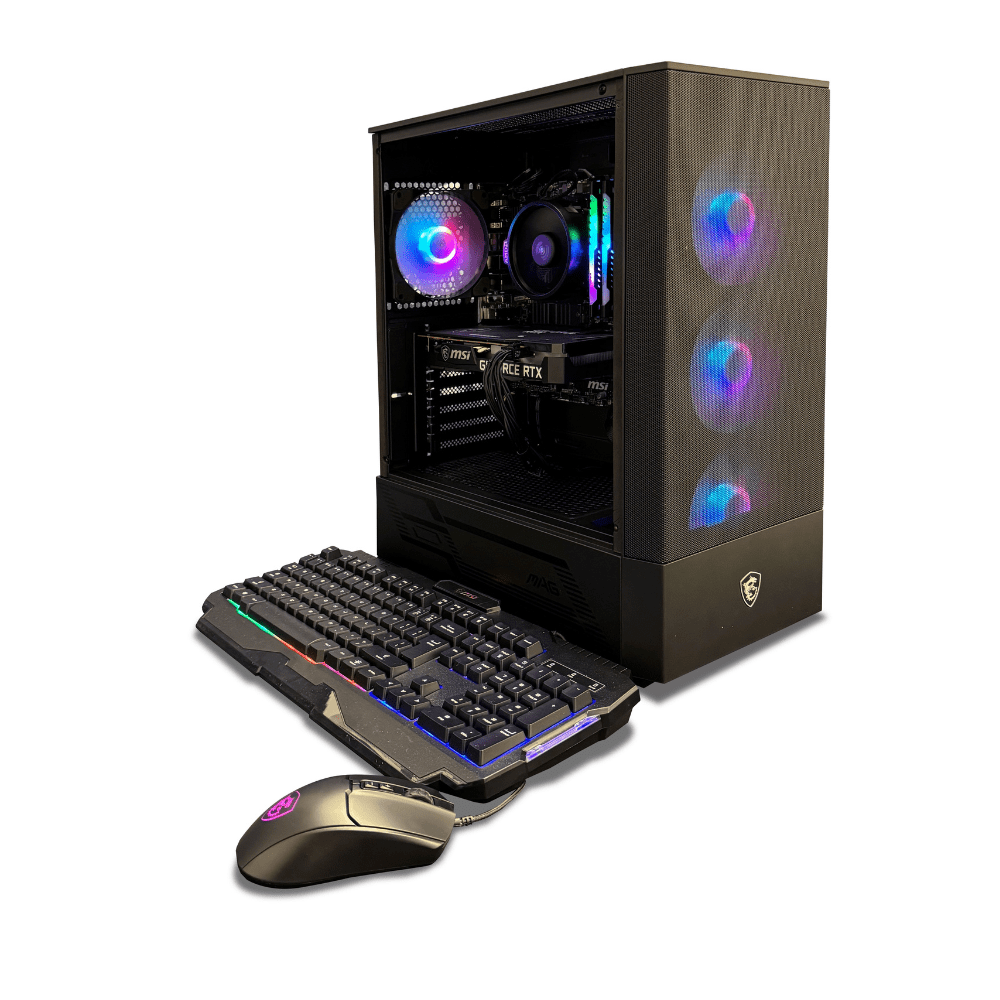 NSX Gaming TomCat Pc (AMD Ryzen 5 8400F, 32GB RAM DDR5, 1TB SSD NVME M.2, PSU 650W 80+, RTX 3050 ...