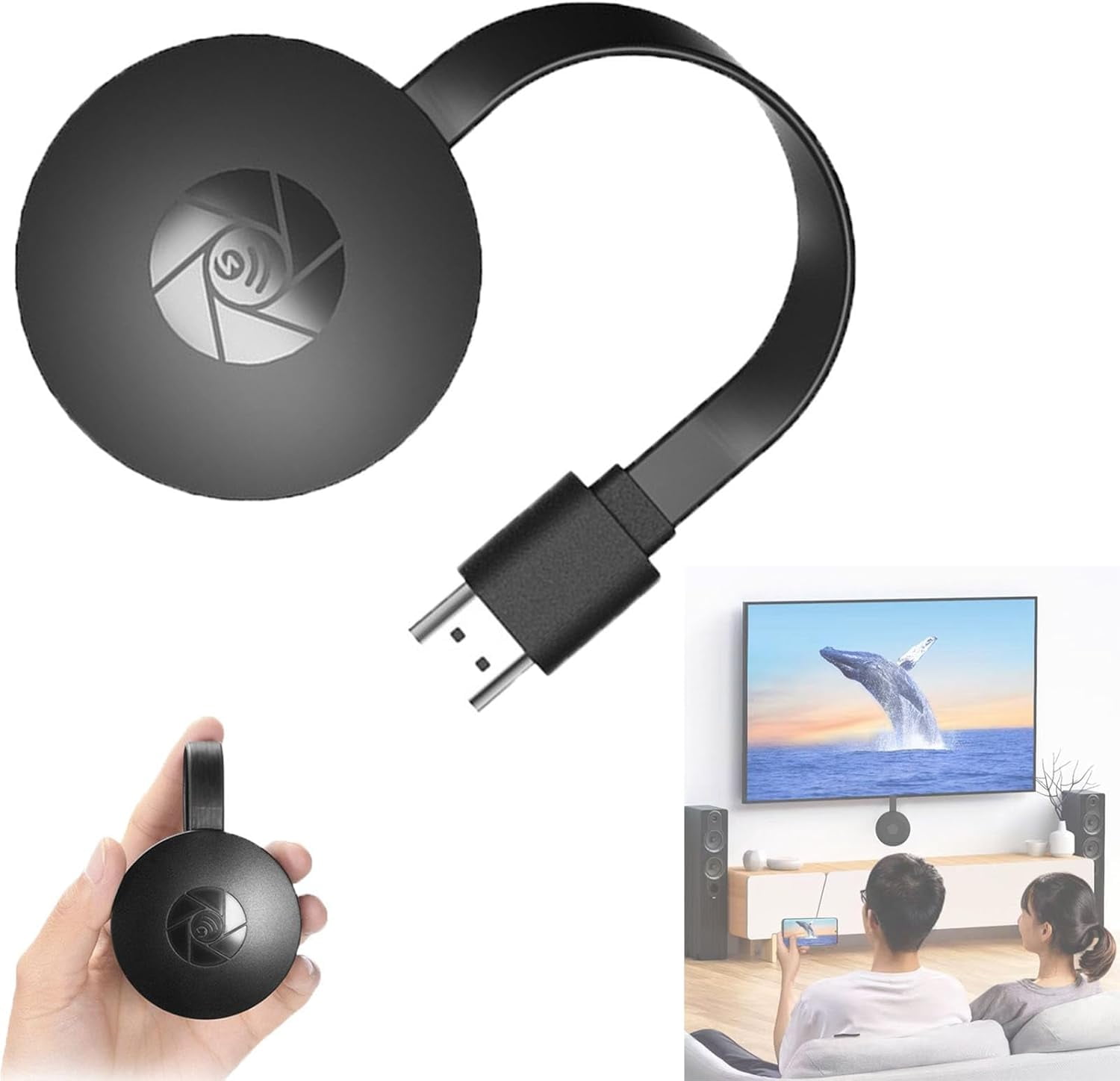 NSXXKJ TV Best Streaming Devices 2024 Wireless HDMI Display Dongle ...