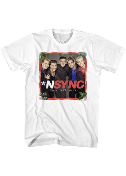 NSYNC NSYNC White Adult T-Shirt - Walmart.com