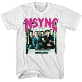 NSYNC NSYNC White Adult T-Shirt - Walmart.com