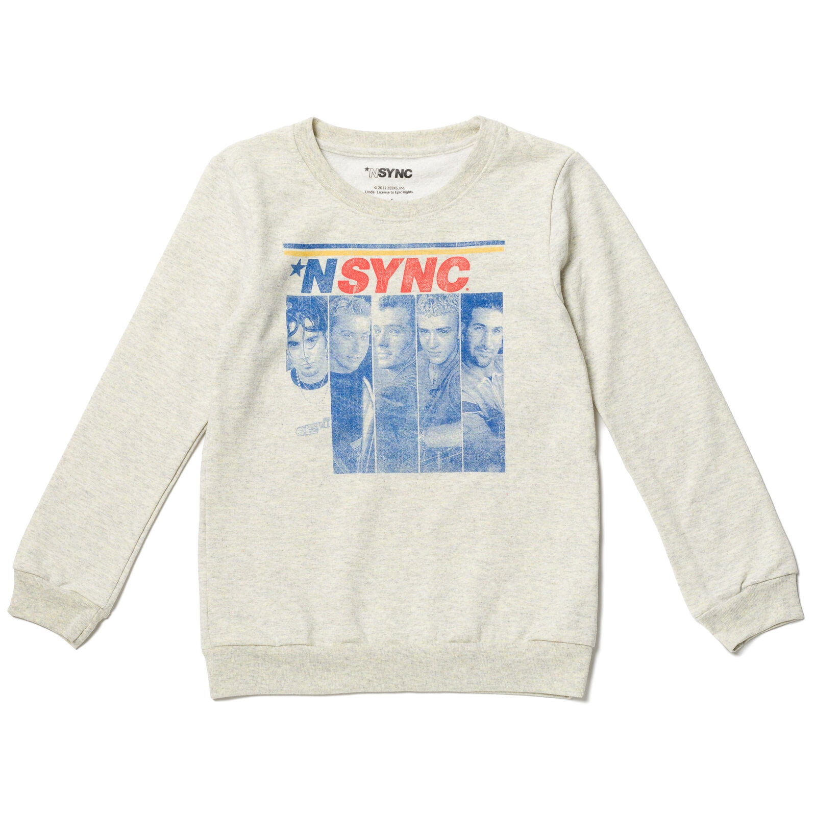 NSYNC Youth Crewneck Sweatshirt for Big Boys - Walmart.com