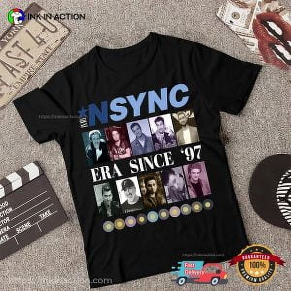 NSYNC Era Since ’97 Classic Band T-shirt - Walmart.com