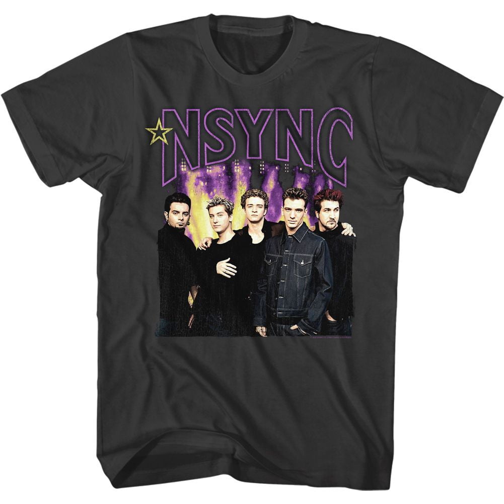 NSYNC Greatest Hits Band Photo Smoke Pop Music Boy Band Shirt - Walmart.com