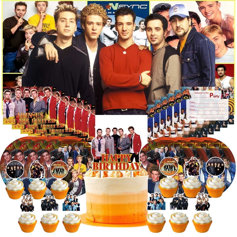 NSYNC Invite Invitation Cards Party Supplies Decor Decorations Banner ...
