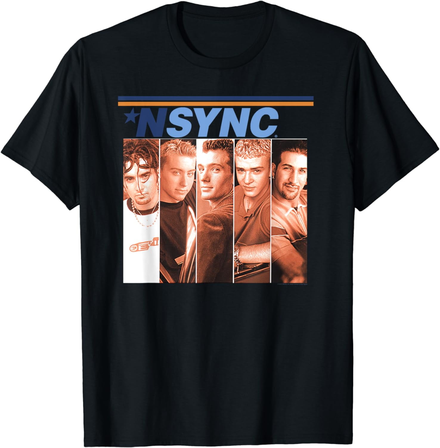 NSYNC Official 'NSYNC Debut Album Cover T-Shirt - Walmart.com
